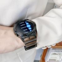 China Multicolored Width 23mm TPU Transparent Strap Glacier For Huawei Watch GT2 for sale
