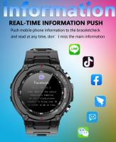 China Q998K Men 600Mah 1.28inch IP68 Waterproof Smart Watch Support Ble5.1 for sale