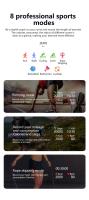 China 1.7Inch Touch Screen IP68 Waterproof Smartwatch Fitness Tracker Qianrun for sale