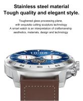China DT70 1.39inch 454x454 HD ECG Heart Rate Smart Watch IP68 Waterproof for sale