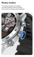 China 1.39inch 454x454 HD IP68 Waterproof ECG DT Smart Watch for Heart Rate Sport for sale