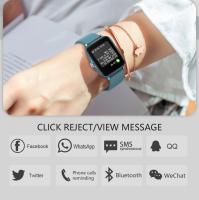 China 1.72 Inch Screen Heart Rate Monitor Smartwatch Silica Gel IP68 Waterproof for sale