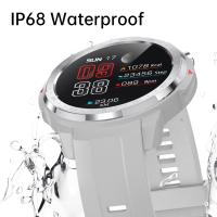 China IP68 Waterproof 200mAh Heart Rate Monitor Smartwatch For IOS Android Phone for sale
