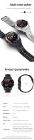 China L20 BT Call IP68 Heart Rate Sleep Monitor Smart Watch Clip Charging Long Standby for sale