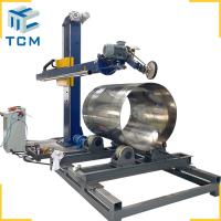 China 8-15m2/Hour Automatic Polishing Machine For Steel Tank Shell Surface Grinding Buffing for sale