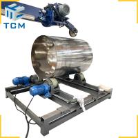 China Pressure Vessel Surface Polishing Grinding Semi Automatic Sanding Machine 380V 12kw for sale