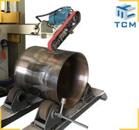 China Semi Automatic Polishing Machine For Stainless Steel Tanks And Shells Surface Buffing for sale