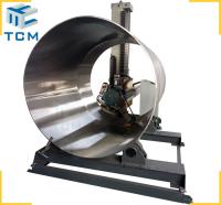 China Semi Automatic Polishing Machine For Stainless Steel Tanks And Shells Surface Buffing for sale