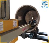 China Inox Cylindrical Tank Shell Automatic Polishing Machine 380V 12kW Inner Exterior Surface for sale