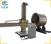 China Inox Cylindrical Tank Shell Automatic Polishing Machine 380V 12kW Inner Exterior Surface for sale