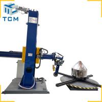 China Automatic Dished Head Surface Grinding Machine 380V 12kw for Tank End Polishing for sale