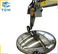 China TCM-D Steel Tank Cover Automatic Polishing Machine 380V 12kw Mirror Finish for sale