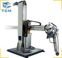 China Steel Tank Lid Automatic Polisher Surface Grinding Machine Dish End Machine for sale
