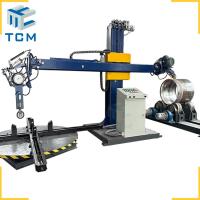 China Automatic Dished End Polishing Machine 3500kg 15kW for Steel Vessel Tank Lid for sale
