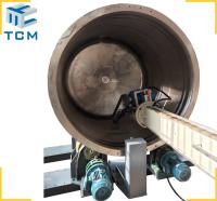China Stainless Steel Cylinder Automatic Polishing Machine Belt Sander 380V 12kW for sale