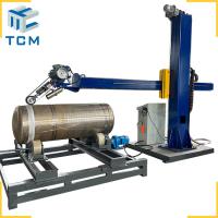 China Stainless Steel Cylinder Automatic Polishing Machine Belt Sander 380V 12kW for sale