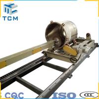 China Automatic Pressure Vessel Body Polishing Grinding Machine 380V 12kW for Steel Cylinder Tanks for sale