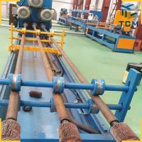 China Stainless Steel Sanitary Tube Internal Surface Mechanical Polishing Machine 16-219mm 6-8m for sale