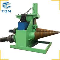 China Hydraulic Steel Cone Bending Machine 380V 415V 3 Roller Conical Rolling Machine for sale