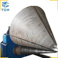 China Hydraulic Steel Cone Bending Machine 380V 415V 3 Roller Conical Rolling Machine for sale