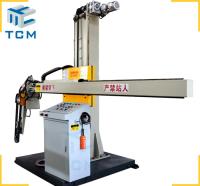 China Steel Tank Cover Polishing Machine 3500x1600x3050mm 12kw Automatic Surface Grinding for sale