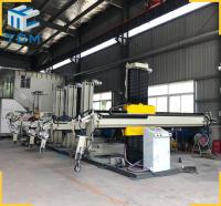 China Steel Tank Cover Polishing Machine 3500x1600x3050mm 12kw Automatic Surface Grinding for sale