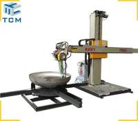 China Interior Surface Steel Dish End Automatic Grinding And Polishing Machine for sale