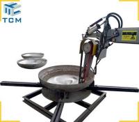 China Interior Surface Steel Dish End Automatic Grinding And Polishing Machine for sale