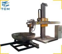 China Interior Surface Steel Dish End Automatic Grinding And Polishing Machine for sale