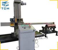 China 380V Steel Metal Filter Housing Automatic Grinding Polishing Machine 12kw 2500kg for sale