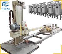 China 380V Steel Metal Filter Housing Automatic Grinding Polishing Machine 12kw 2500kg for sale