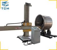 China 415V Steel Tank Shell Vessel Body Inside Outer Surface Automatic Metal Polishing Machine for sale