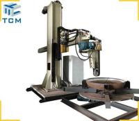 China Dished End Surface Steel Dished Head Semi Automatic Polishing Machine for sale