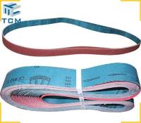 China Abrasive Sanding Belts 1600x55mm for Steel Tank Automatic Polishing Machine for sale
