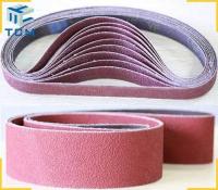 China Abrasive Sanding Belts 1600x55mm for Steel Tank Automatic Polishing Machine for sale