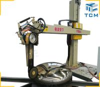 China Stainless Steel Tank Head Surface Grinding Machine Automatic Polisher for sale