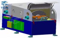 China Steel Wire Rod Descaling Grinding Machine 380V 35kW Belt Polisher for 1-25mm Diameter for sale