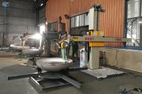 China Steel Metal Tank Cap Outer Surface Automatic Polishing Machine for sale