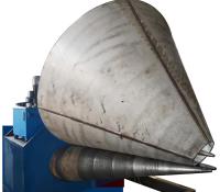 China Three Shafts Cone Hydraulic Bending Machine Conical Bending Machine for sale