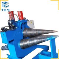 China Hydraulic Steel Cone Bending Machine 15kw 380V Conical Forming Machine CE for sale