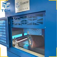China Steel Metal Sheet Polishing Machine PLC Automatic Sanding Deburring Machine CE for sale