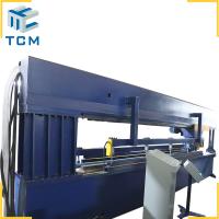 China PLC Automatic Weld Planisher 5800x900x1800mm for Steel Tank Shell Longitudinal Welds Finishing for sale