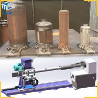 China Steel Filter Vessel Interior PLC Automatic Polishing Machine 8kW 380V for sale