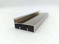 China 6063 T5 Aluminum Frame Extrusion Profiles , Waterproof Champagne Aluminium Profile for sale