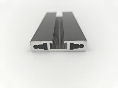 China Silver Powder Coated Aluminum Profiles 6000 Series Aluminium Door Extrusion Profile for sale