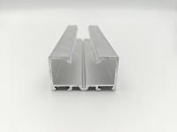 China Waterproof Silver Industrial Aluminum Extrusion For Contemporary Sliding Doors for sale