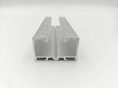 China Waterproof Silver Industrial Aluminum Extrusion For Contemporary Sliding Doors for sale