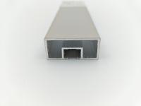 China Silver 6063 T5 Aluminium Partition Profile For Drywall / Glass Wall Systems for sale