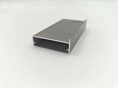 China Rectangular Polished Aluminium Profile 1.2mm Anodized Aluminum Framing Extrusion for sale