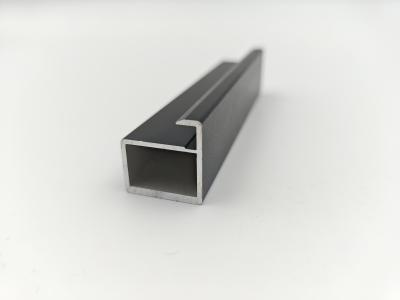 China 1.2mm 6063 Aluminum Cabinet Frame Extrusions For Cabinet Doors / Wardrobe Doors for sale